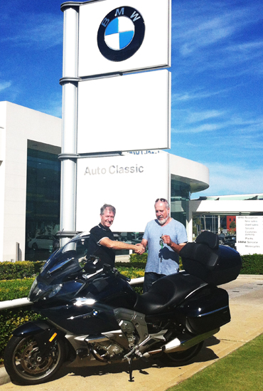 Winner of the Inaugural BDR Raffle | Black Dog Ride